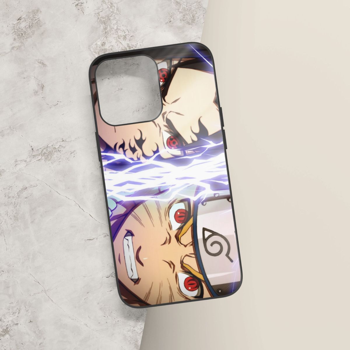 Naruto VS Sasuke Phone Case for iPhone 14 Plus Pro Max / iPhone 13 Mini ...