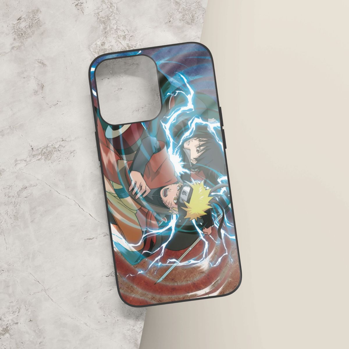Naruto VS Sasuke Phone Case for iPhone 14 Plus Pro Max / iPhone 13 Mini ...
